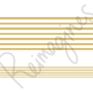 Modern Mustard Stripe Bulletin Board Border | Printable PDF | Modern ...