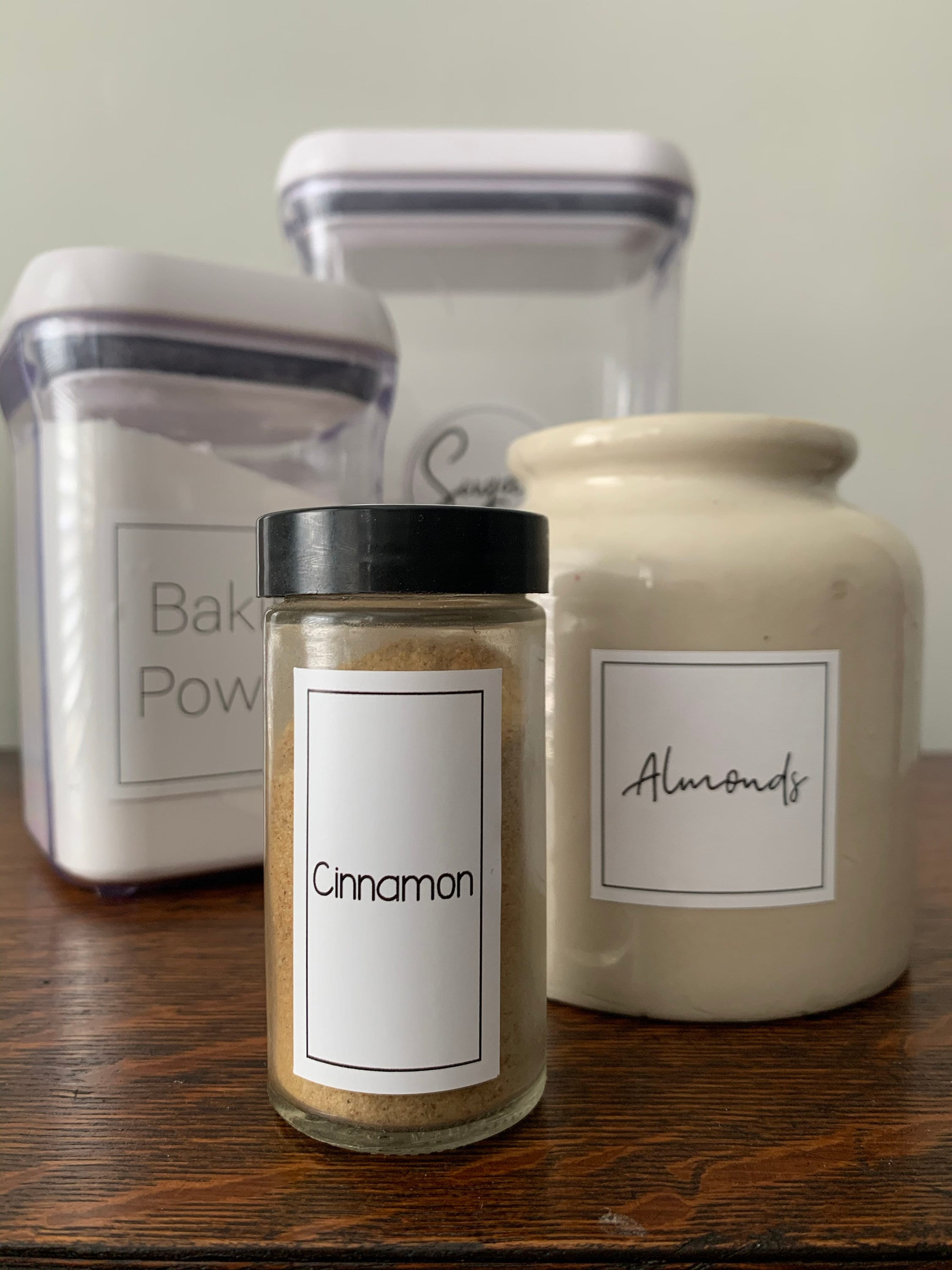 Modern Personalized Home Organization Labels Pantry Labels | Etsy
