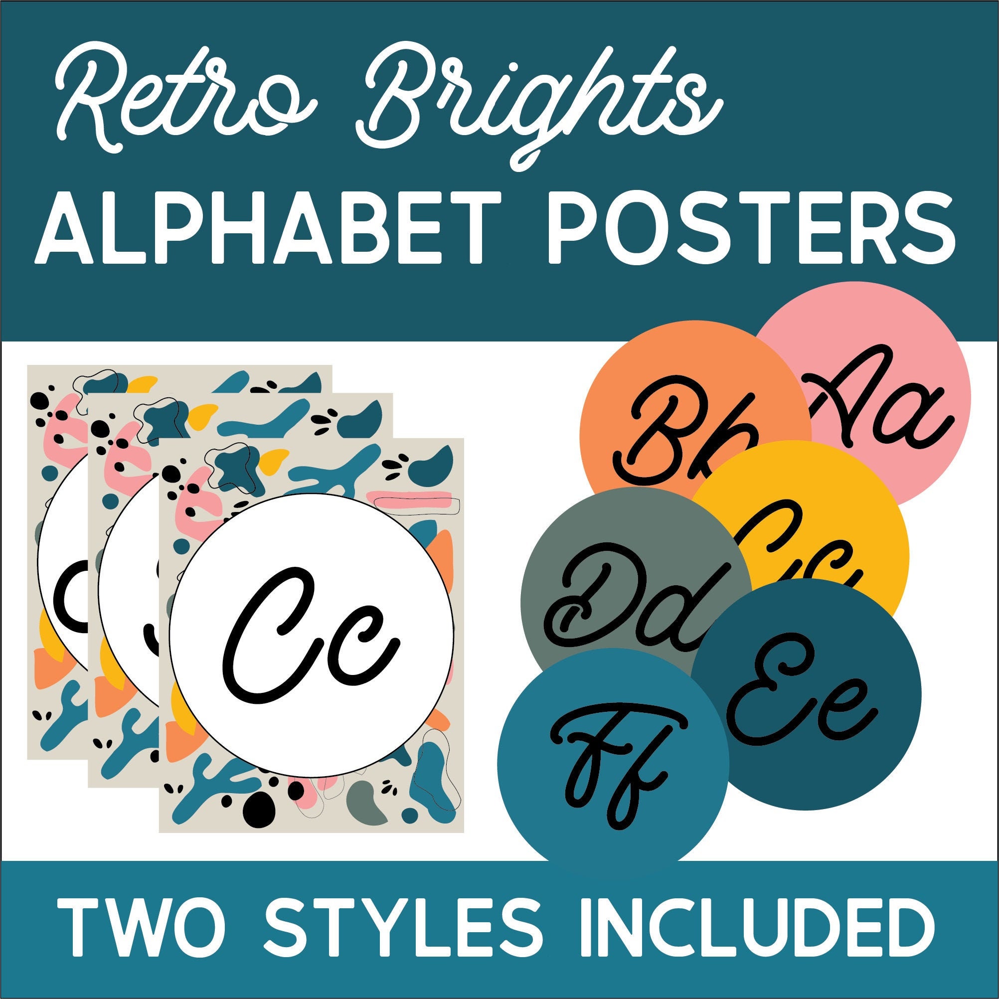 retro-brights-cursive-alphabet-posters-printable-pdf-etsy-uk