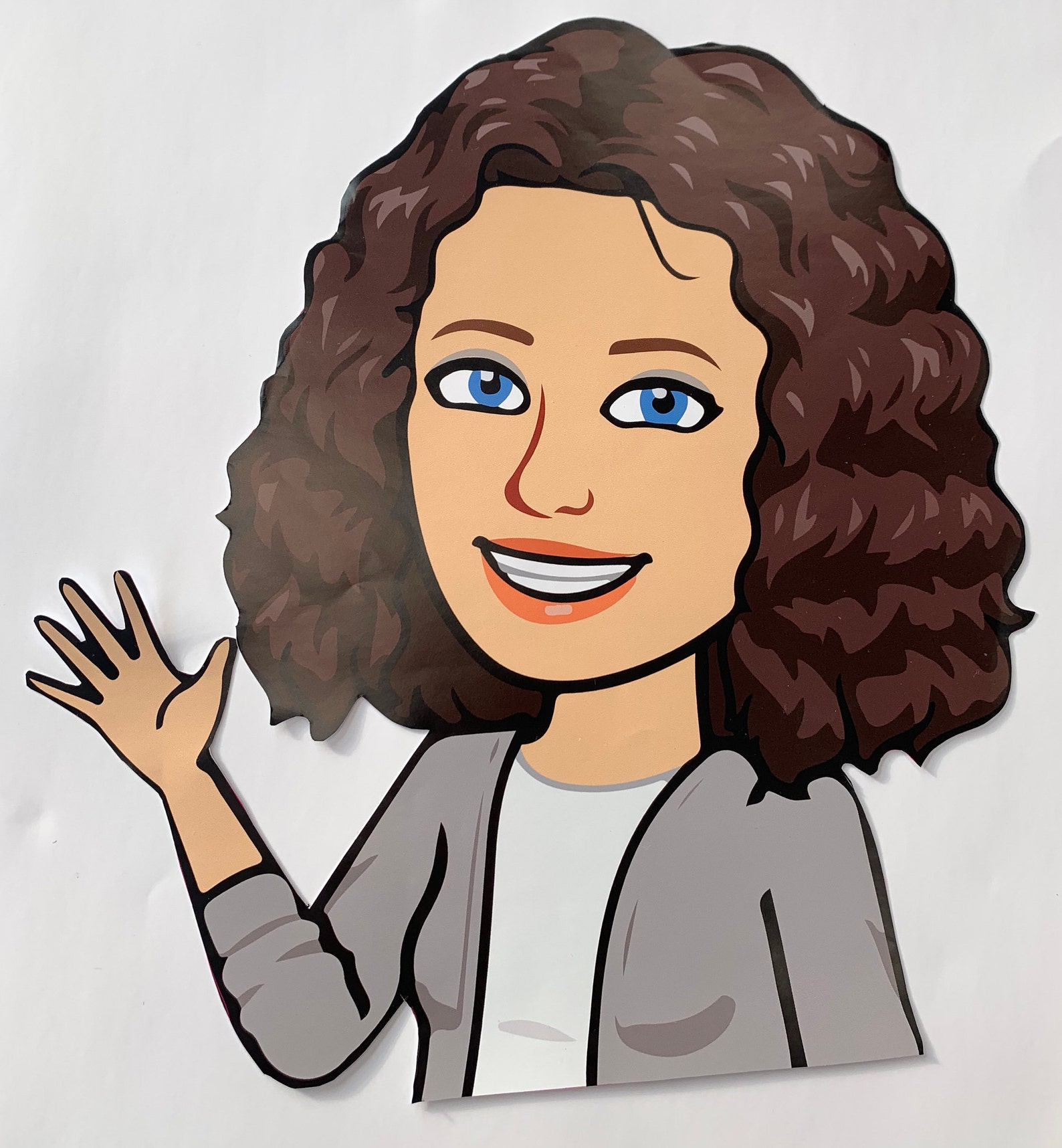 Color Personalized Bitmoji Decal removable Vinyl - Etsy