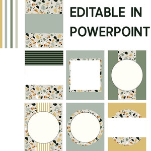 Modern Terrazzo Editable Classroom Binder Covers and Spines | Printable ...