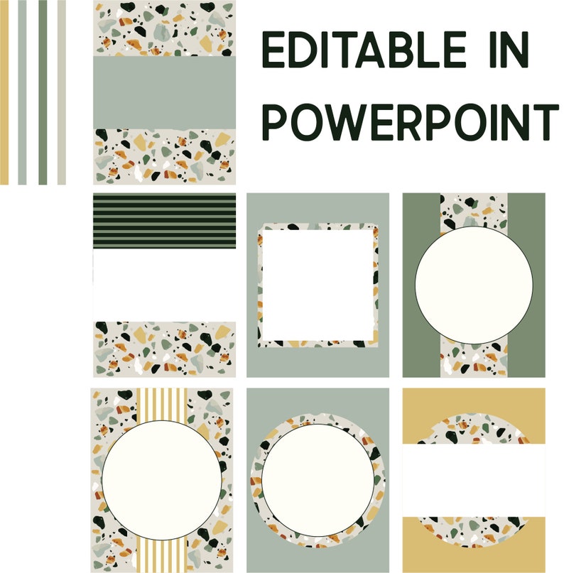 Modern Terrazzo Editable Classroom Binder Covers and Spines | Printable ...