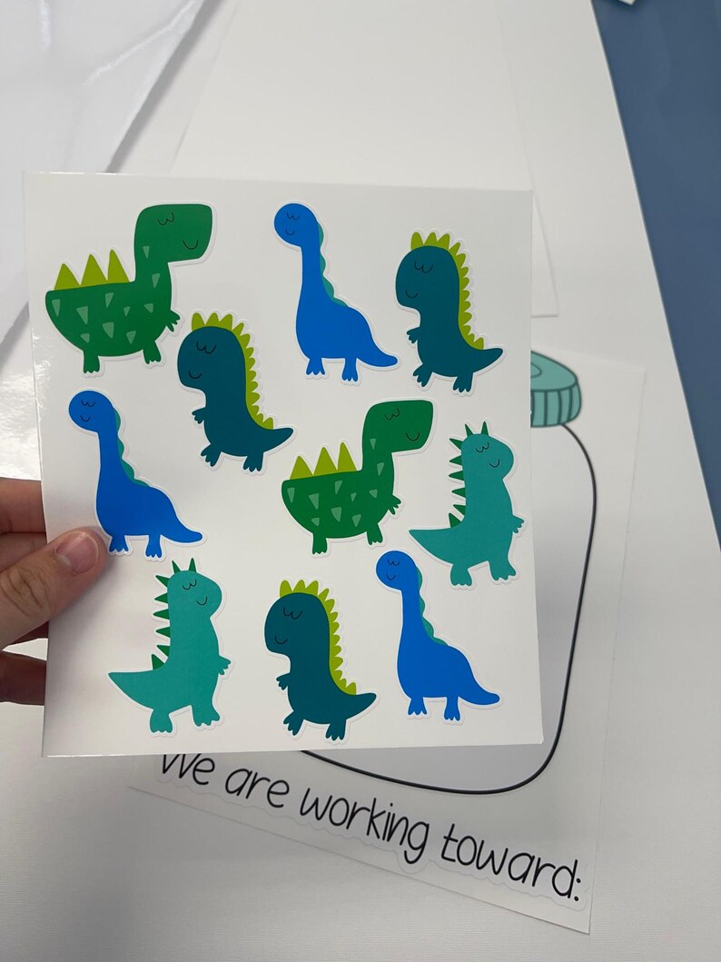 Dinosaur Classroom Reward System Cling for the Whiteboard | Dinosaur ...
