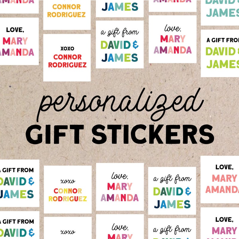 Round Gift Tags - 60+ Gift Ideas for 2025