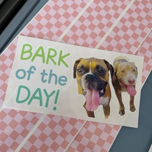 Bark of the Day Whiteboard Clings | Classroom Ideas for Dog Lovers ...