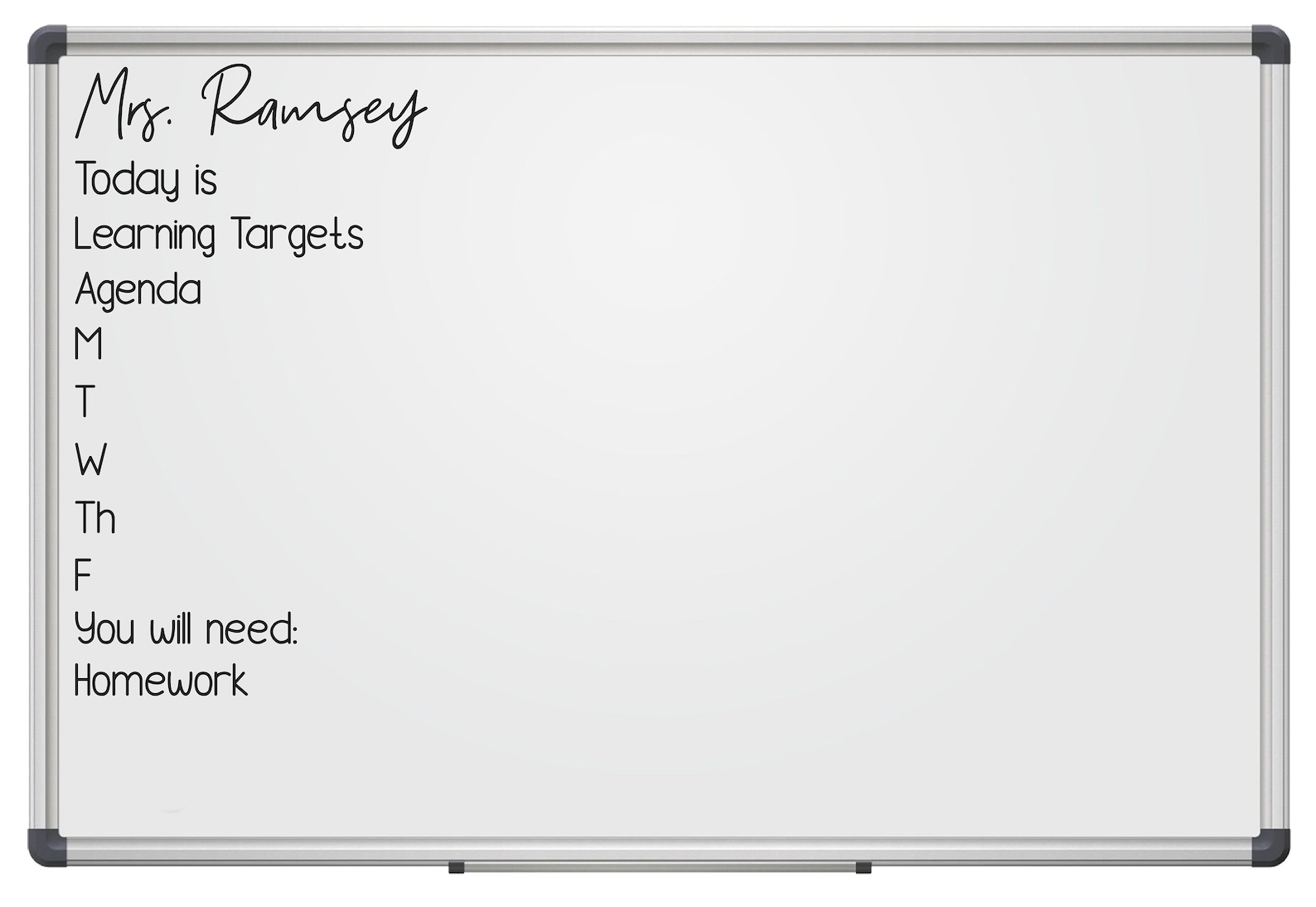 Classroom Whiteboard Clings All You Need Bundle | Teacher Name Cling ...