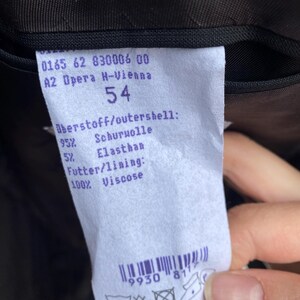 Vintage Man Black Tailcoat Size 54 / Sartoria Tailcoat / Man Tuxedo ...