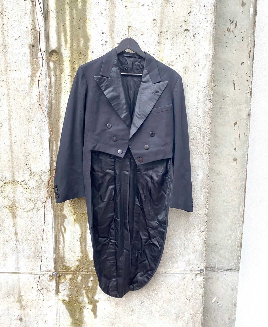 1939 Tailcoat / 30s Man Black Tailcoat / Collectible Tailcoat / Tuxedo ...