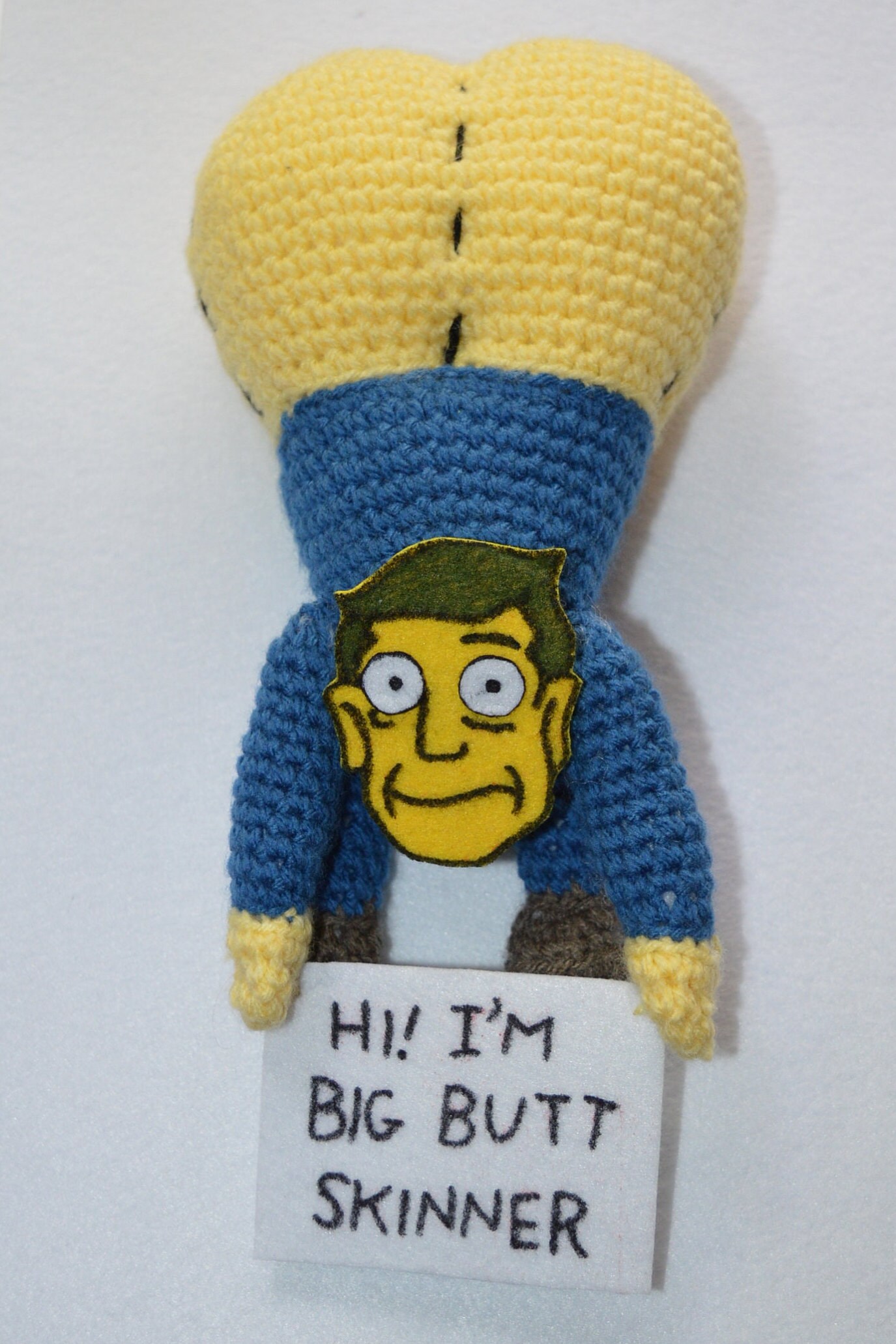 Crochet Buttzilla Pattern - Big Butt Principal Skinner Balloon ...