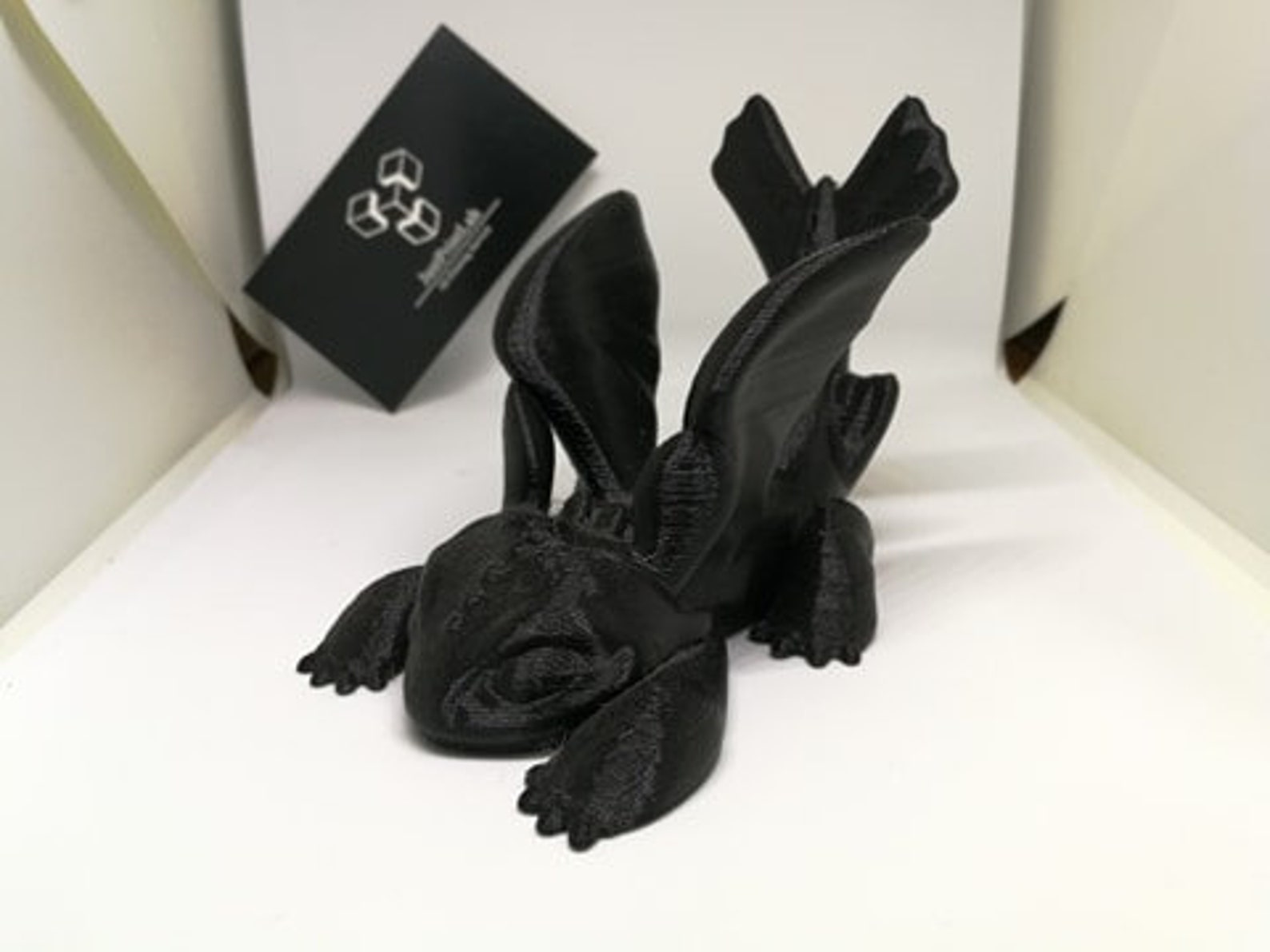 3D Printed Toothless Figurine | Etsy