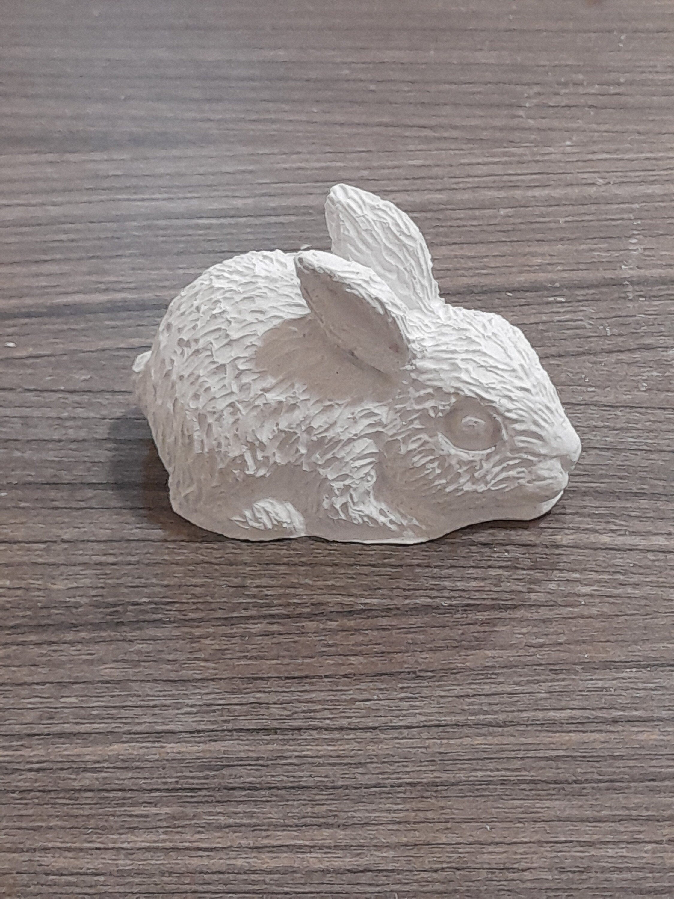 Plaster Figure of a Rabbit to Color, Plaster Rabbit Figure Ready to ...