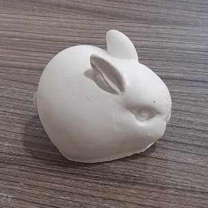 Plaster Figure of a Rabbit to Color, Plaster Rabbit Figure Ready to ...