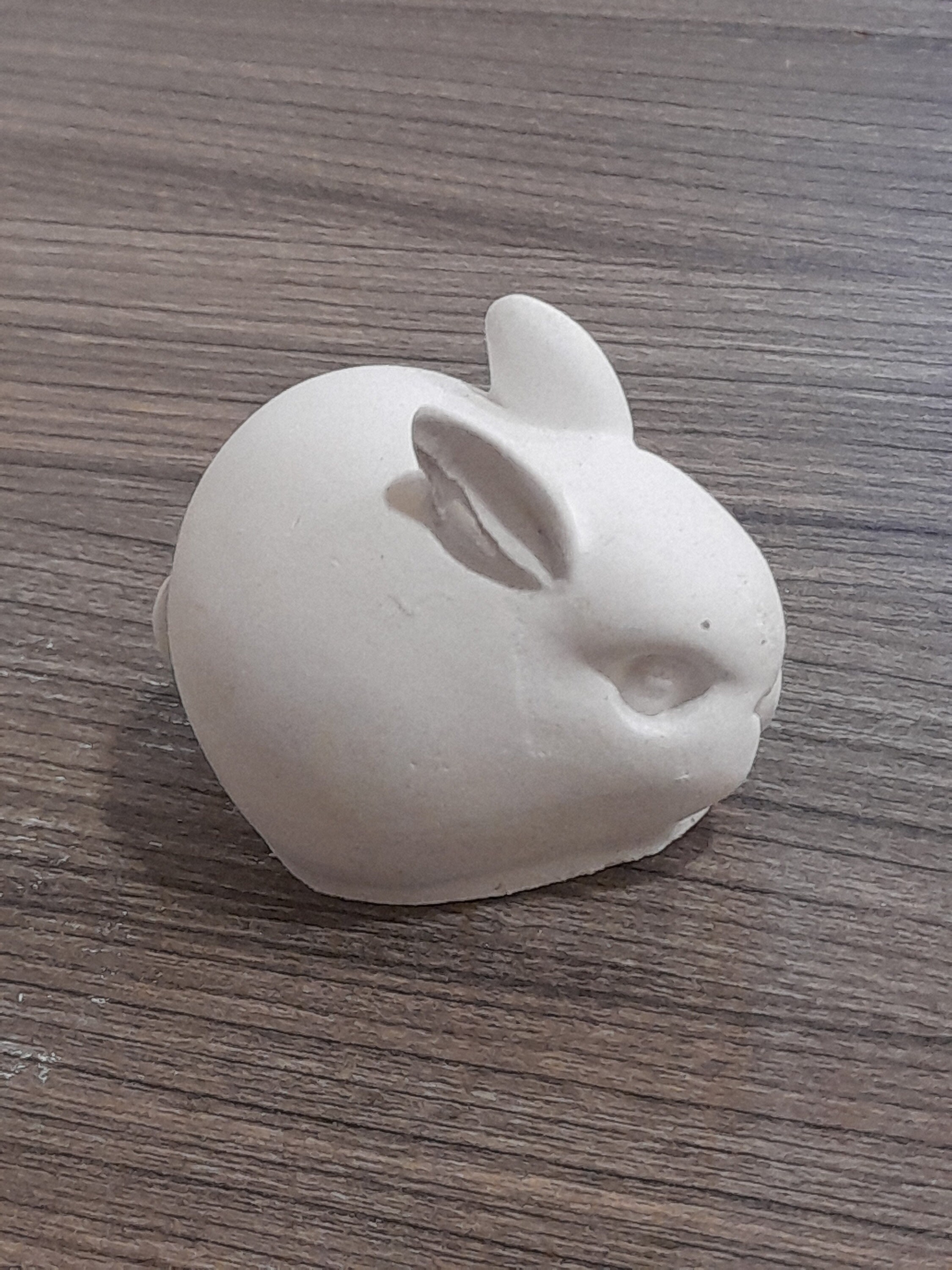 Plaster Figure of a Rabbit to Color, Plaster Rabbit Figure Ready to ...