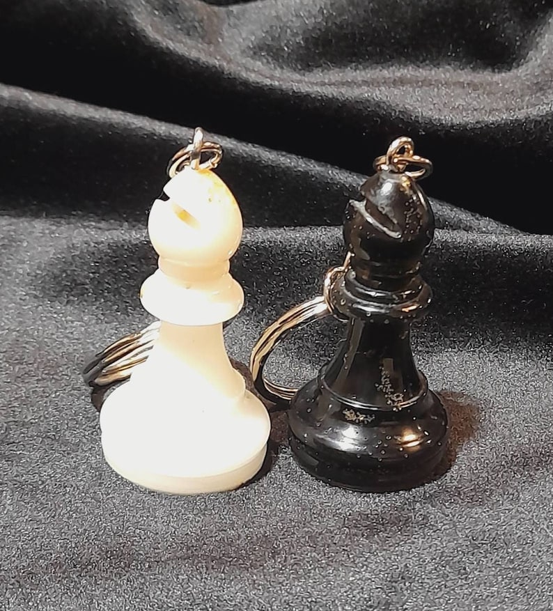 Keychain Chess Piece Officer Gift for Her Gift for Him - Etsy