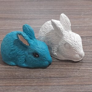 Plaster Figure of a Rabbit to Color, Plaster Rabbit Figure Ready to ...