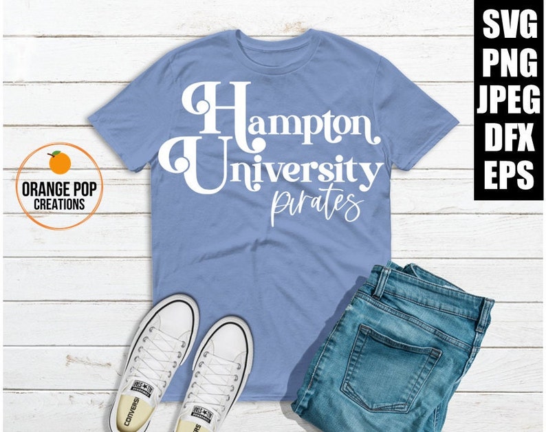 Hampton University SVG | HBCU | College Football - Etsy