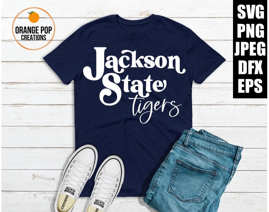 Jackson State University SVG | HBCU | SWAC | College Football - Etsy