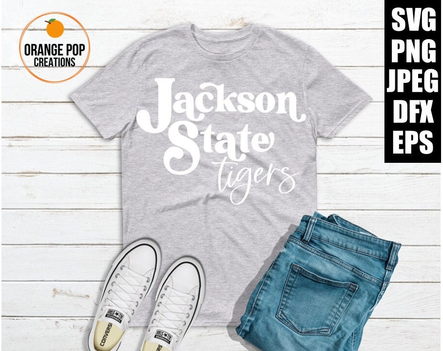 Jackson State University SVG | HBCU | SWAC | College Football - Etsy