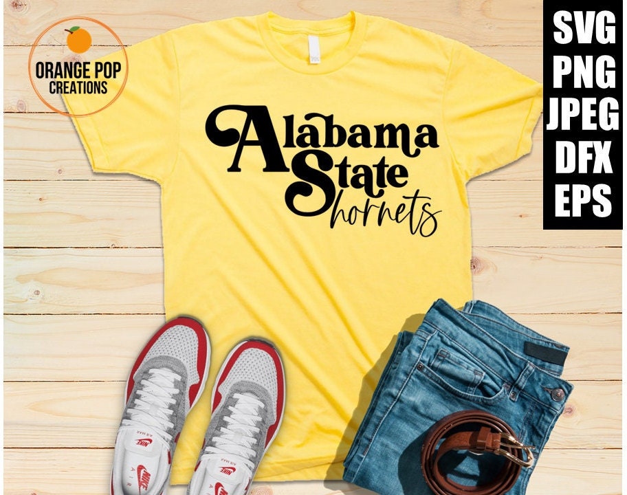Alabama State University SVG | HBCU | SWAC | College Football - Etsy