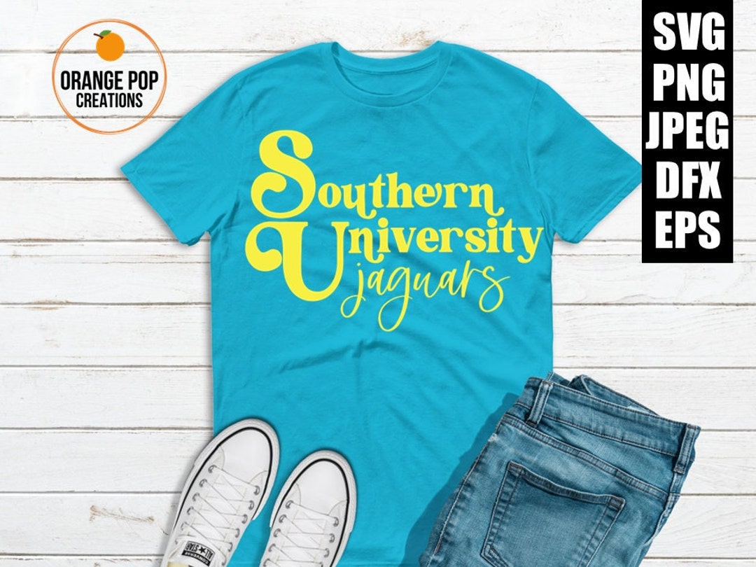Southern University SVG | HBCU | SWAC | College Football - Etsy