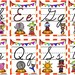 Alphabet Posters: Cursive Letters-circus Theme - Etsy