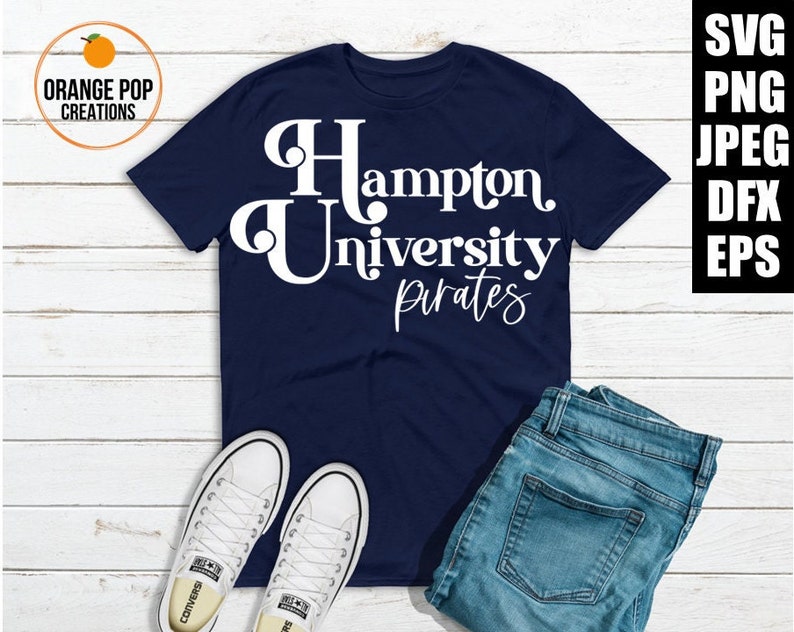 Hampton University SVG | HBCU | College Football - Etsy