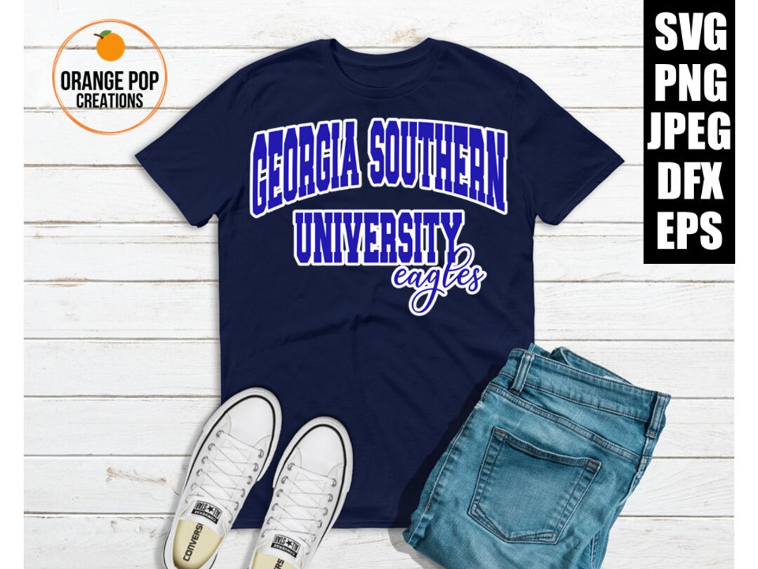 Georgia Southern University SVG sun Belt Conference College - Etsy