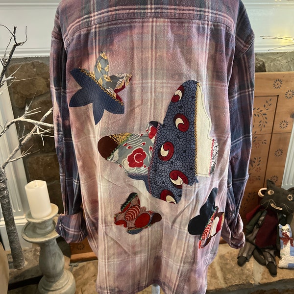 Upcycled Flannel Shirts - Etsy