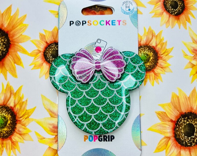 Ariel Inspired Little Mermaid Pop Socket - Etsy
