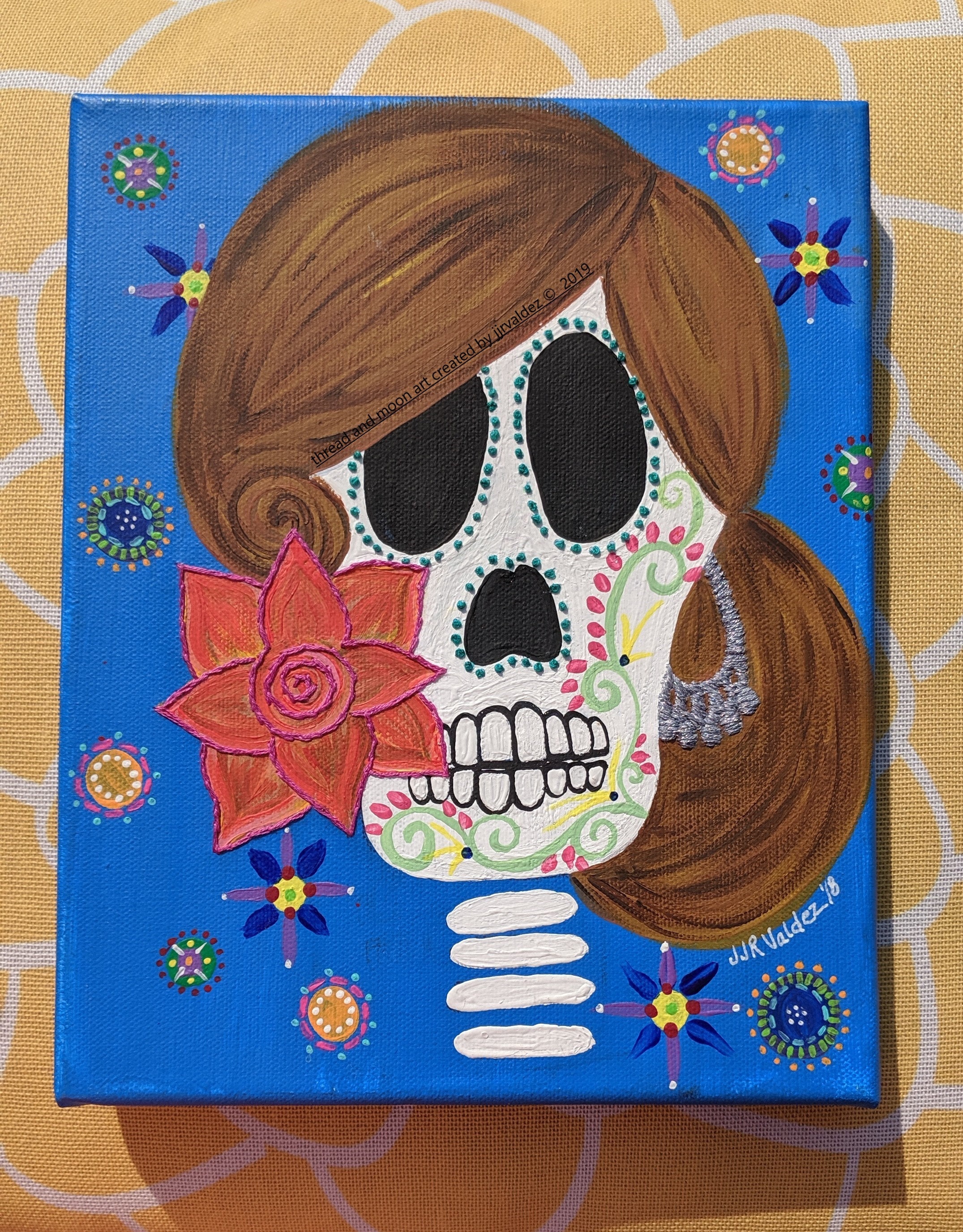 Day Of The Dead Folk Art
