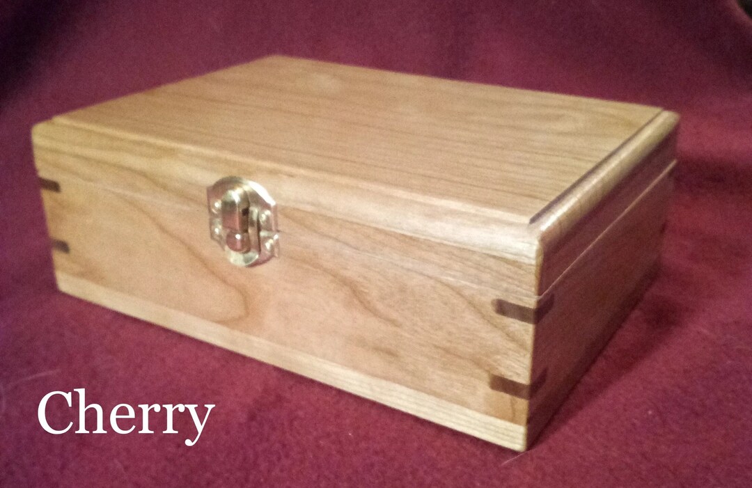 Personalized Cherry Wood Keepsake/trinket Box-free Shipping-free ...