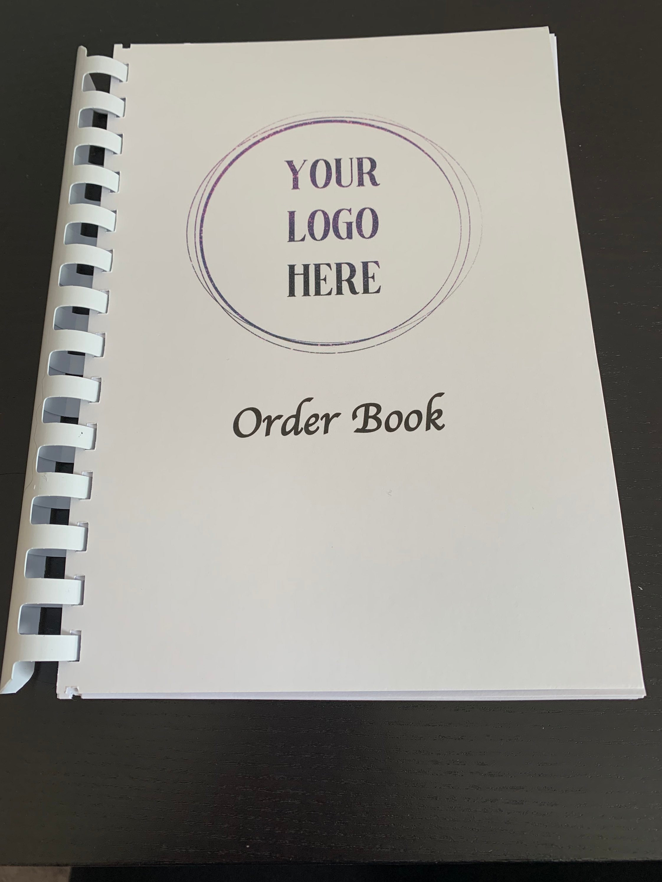 Personalised Order Book - Etsy
