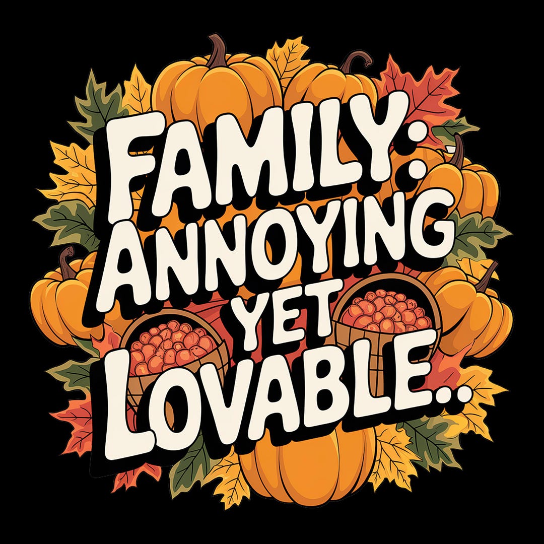 Family Annoying yet Lovable Png, Fall Png, Autumn Seasonpng ...