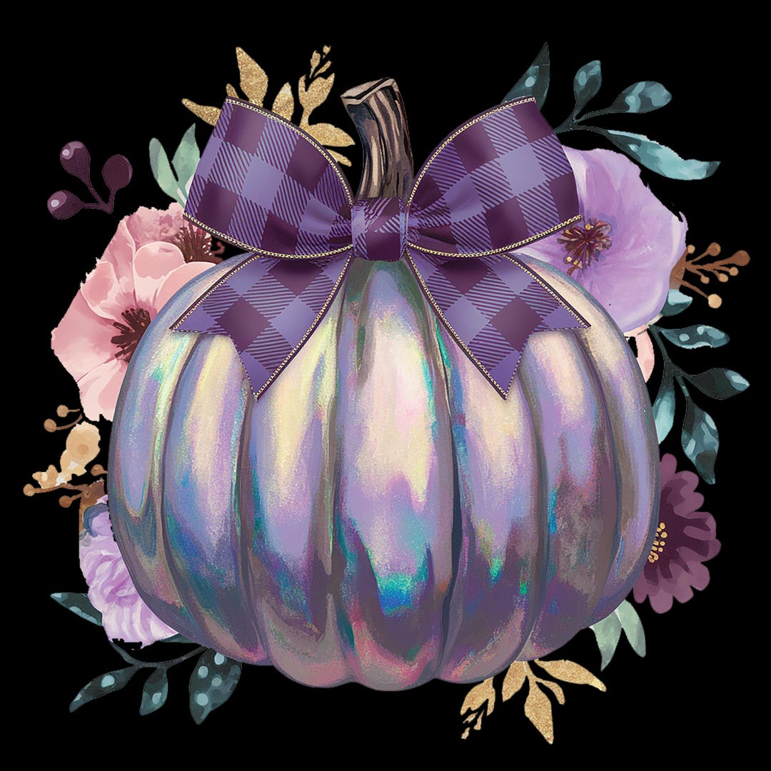 Coquette Bow Pumpkin Png, Sparkly Pumpkin Png, Fall Bow Shirt Design ...