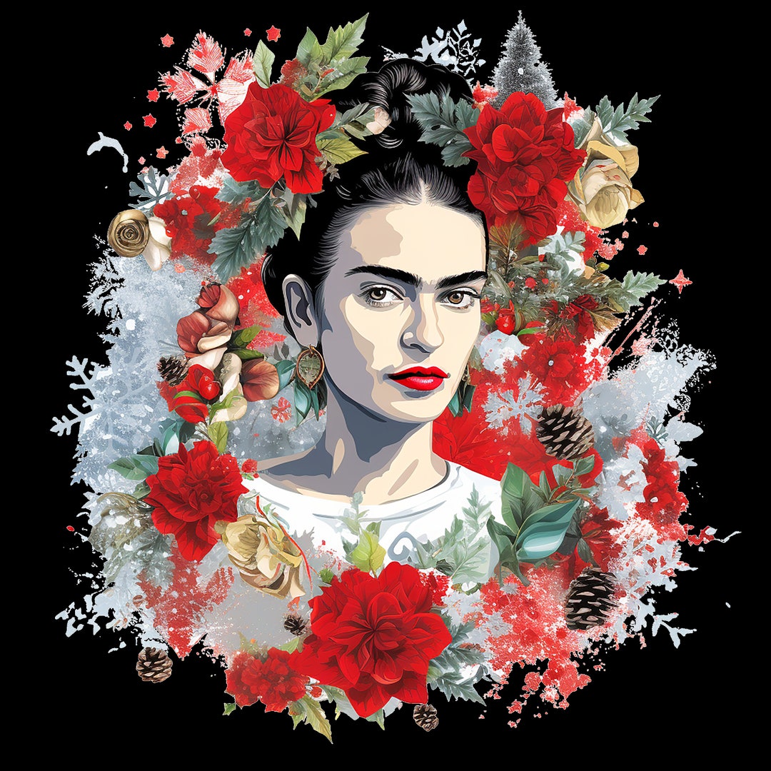 Frida Png Digital Download Sublimation Screen Print Design Graphic ...