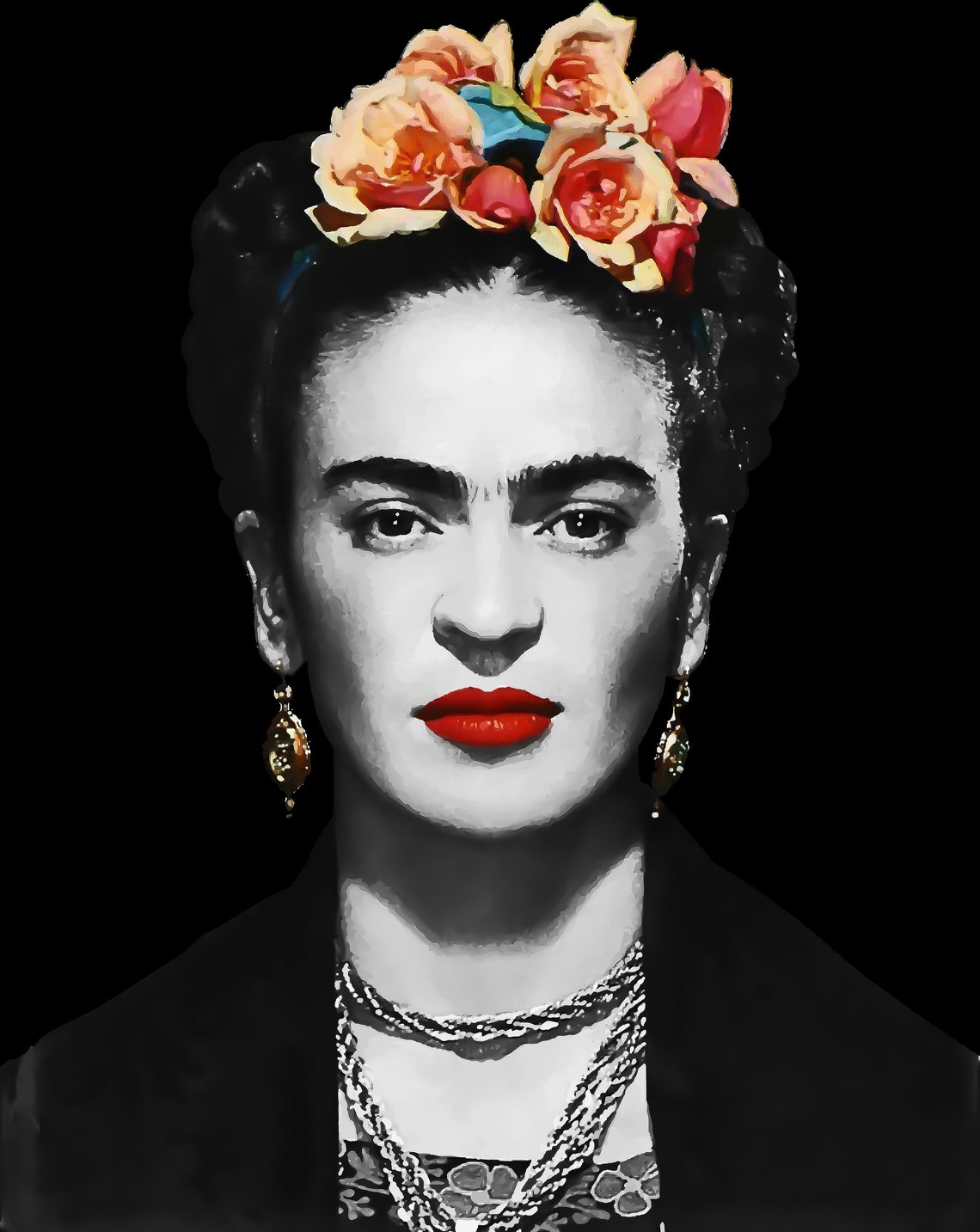 Frida Png Digital Download Sublimation Screen Print Design Graphic ...