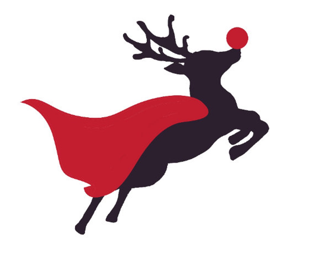 Flying Rudolph Svg Eps Png Designs, Sublimation Designs T-shirts, PNG ...