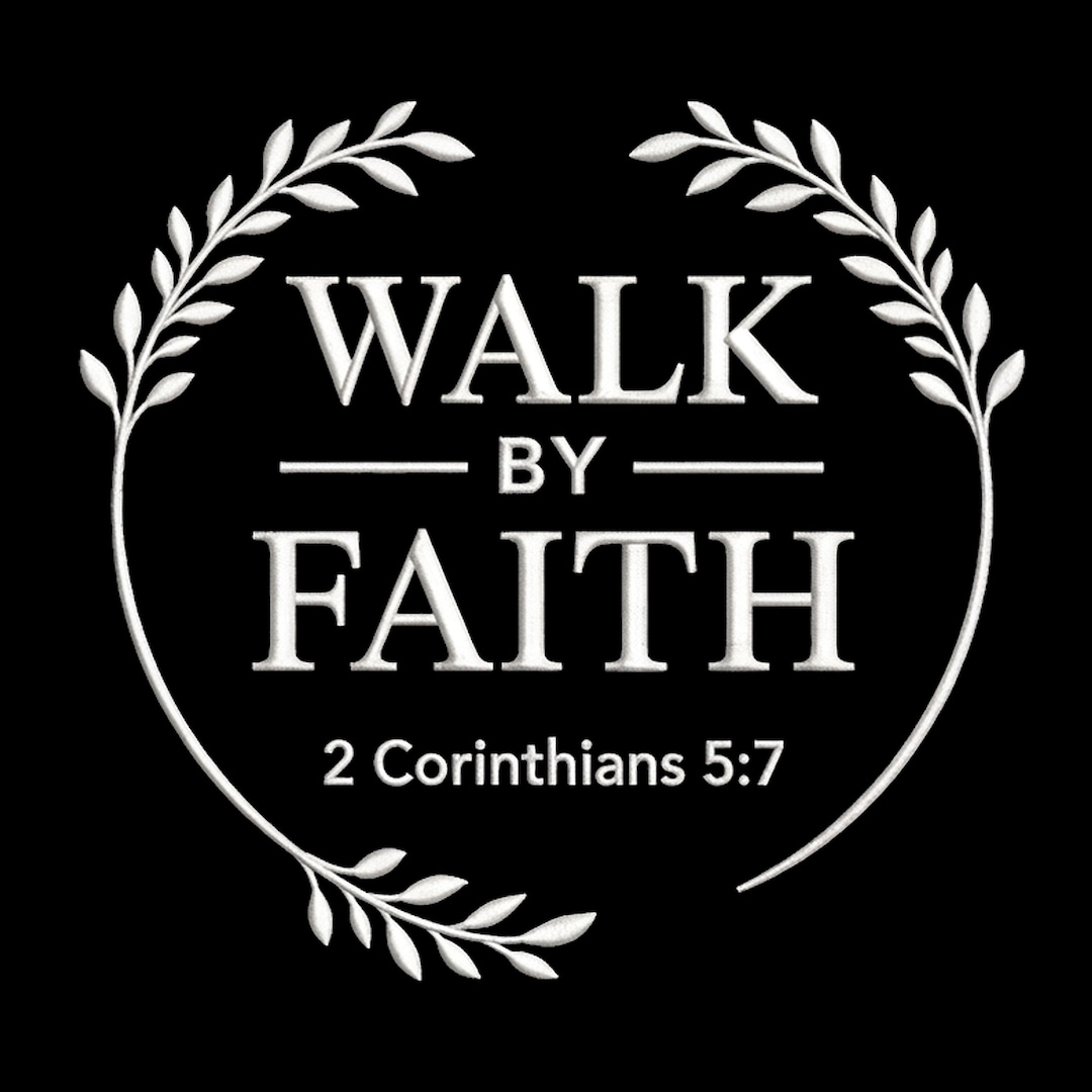 Walk by Faith, Christian Religious PNG, Bible Verse Jesus Png ...