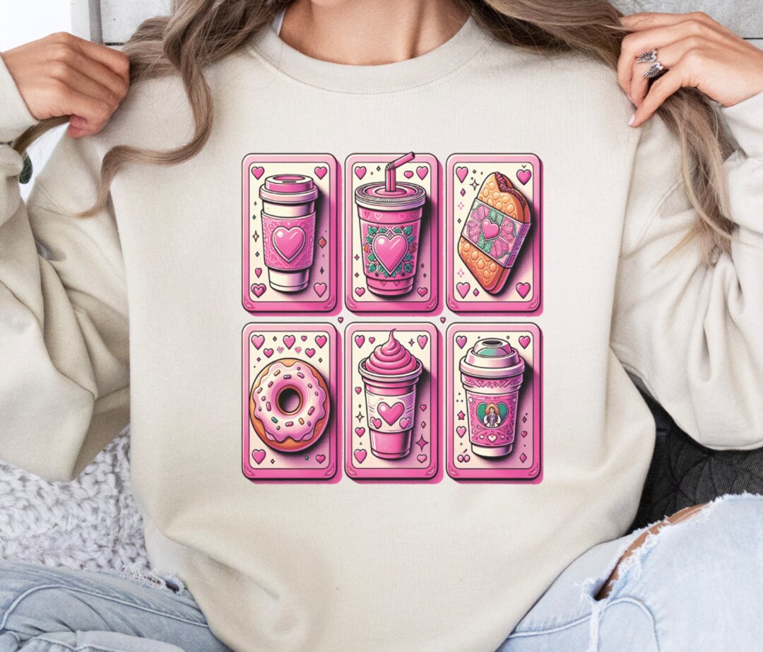 Cafecito Y Chisme Valentine's Day PNG, Gift Valentine's Day Shirt Png ...