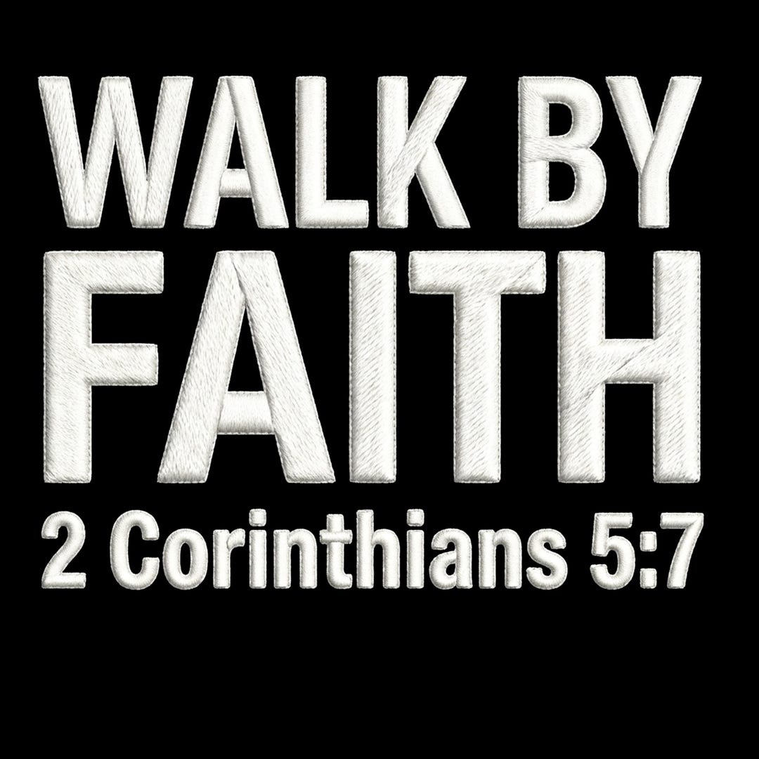Walk by Faith, Christian Religious PNG, Bible Verse Jesus Png ...