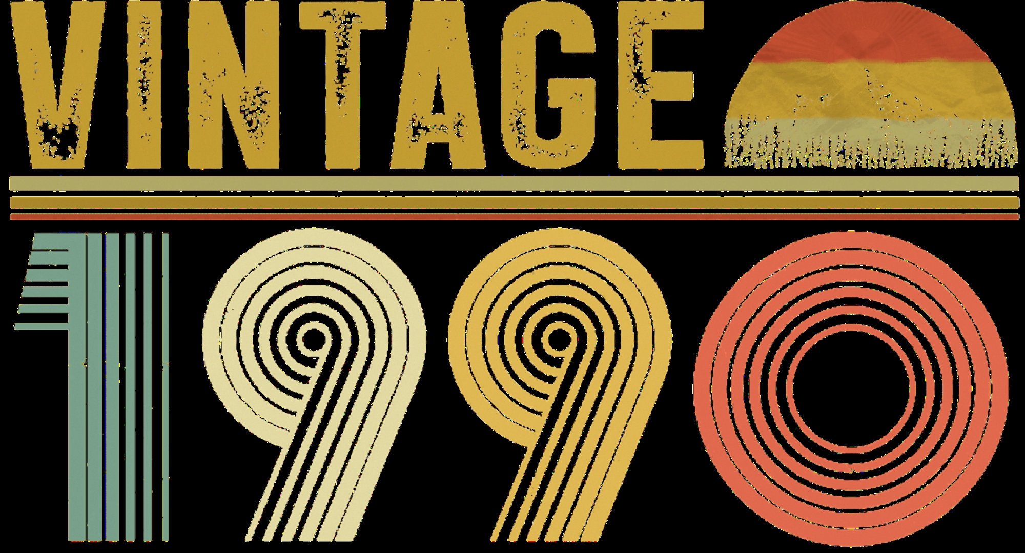 Vintage 1990 Png Digital Download Sublimation Screen Print - Etsy