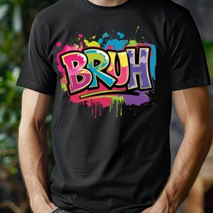 Bruh Png, Sublimation Design, Colorful Neon Png, Teacher Png, Back to ...
