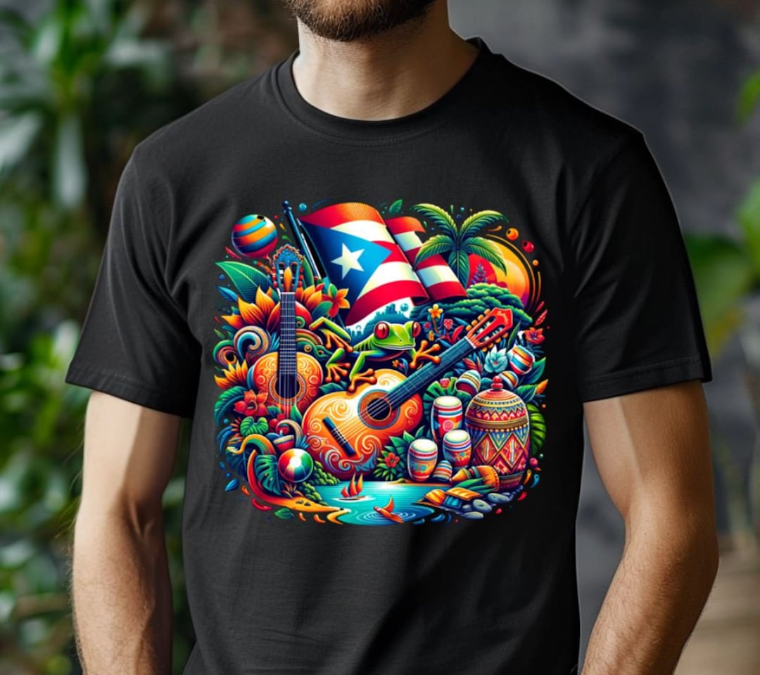 Trendy Puerto Rico Sublimation Pngs: Flag & Cultural Designs for ...