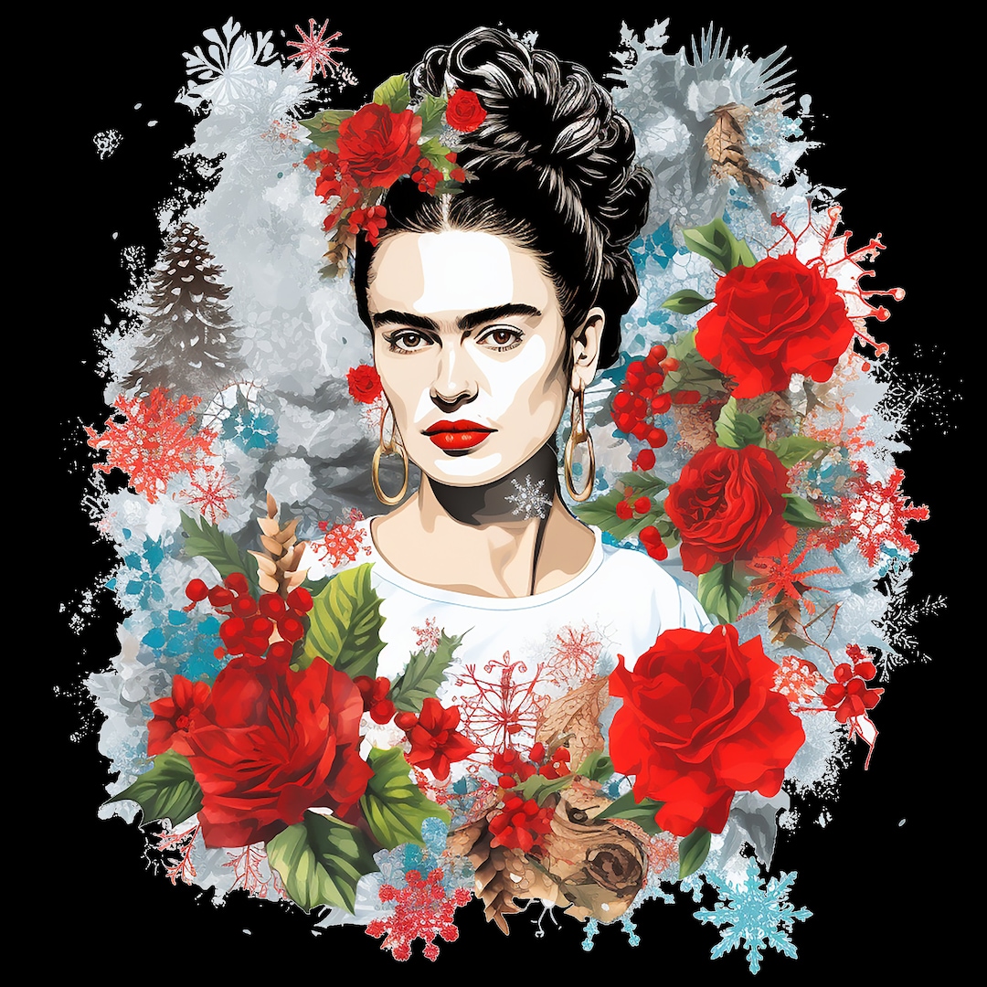 Frida Png Digital Download Sublimation Screen Print Design Graphic ...