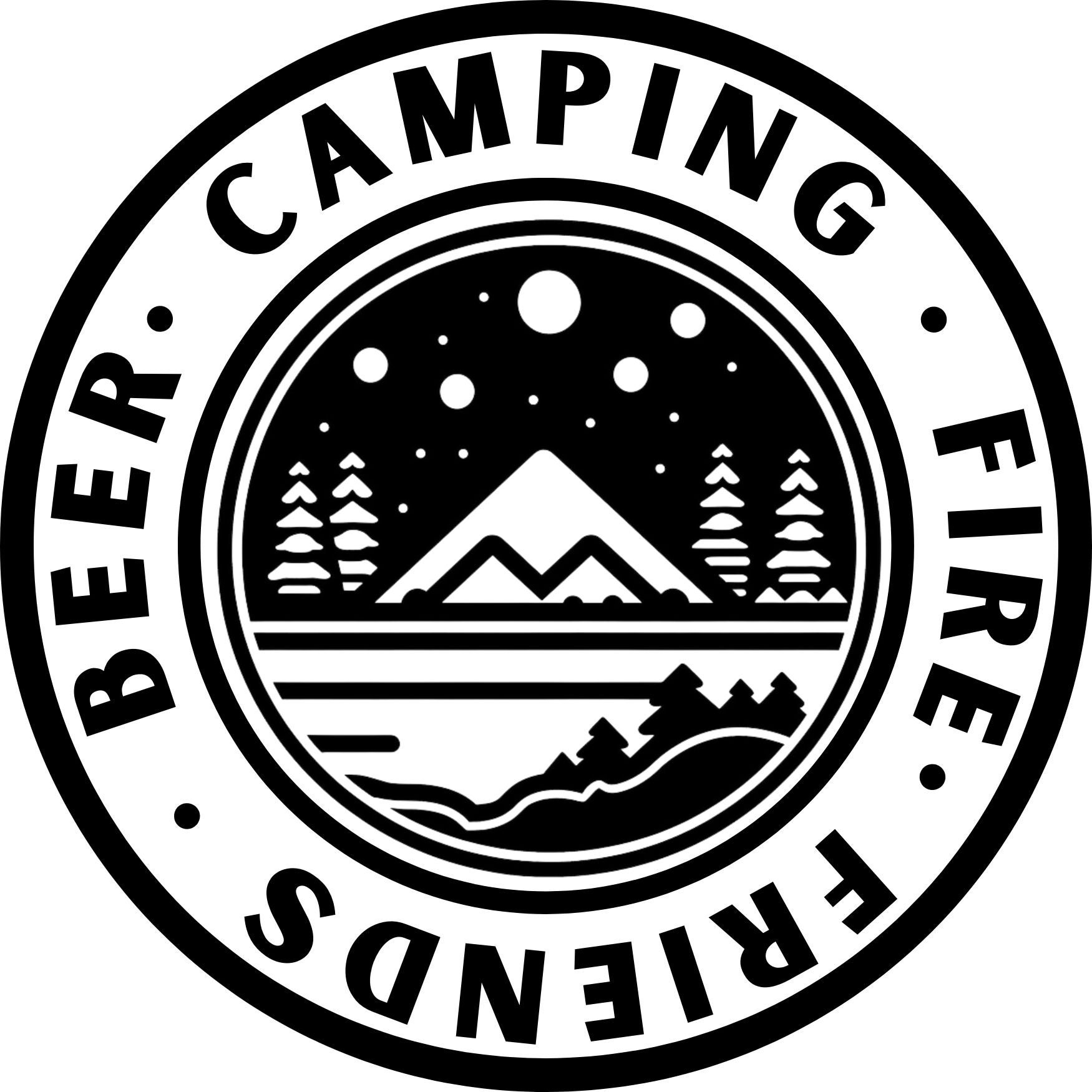Camping Fire Beer Friends Adventure Png Digital Download Svg - Etsy