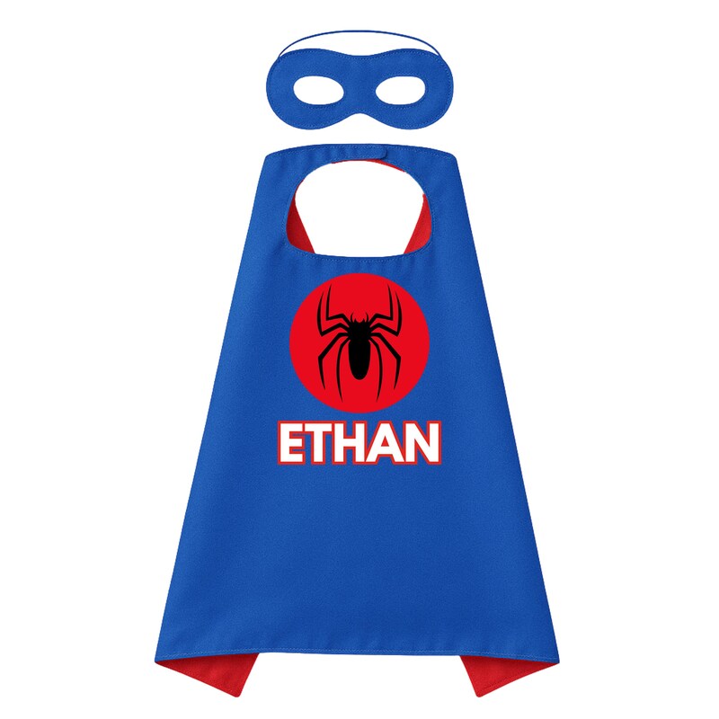 Spiderman Cape - Etsy