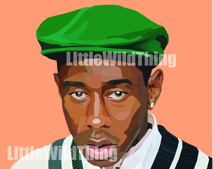Tyler the Creator Wall Art Set, Printable Wall Art, Tyler Modern Home ...