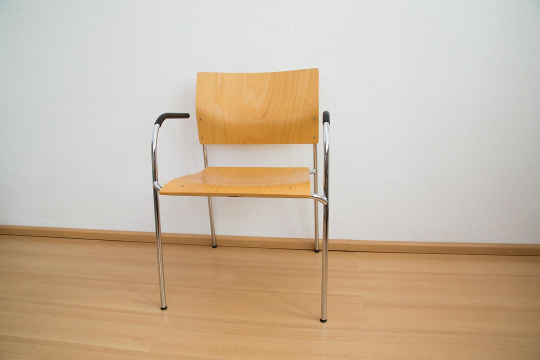 1 of 3 Designer Chair, Thonet S360 Delphin, Design by T. G. Wagner & D ...