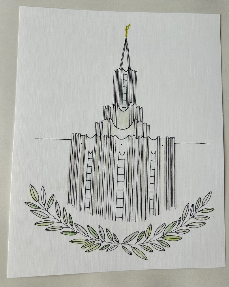 Jordan River LDS Temple - Etsy