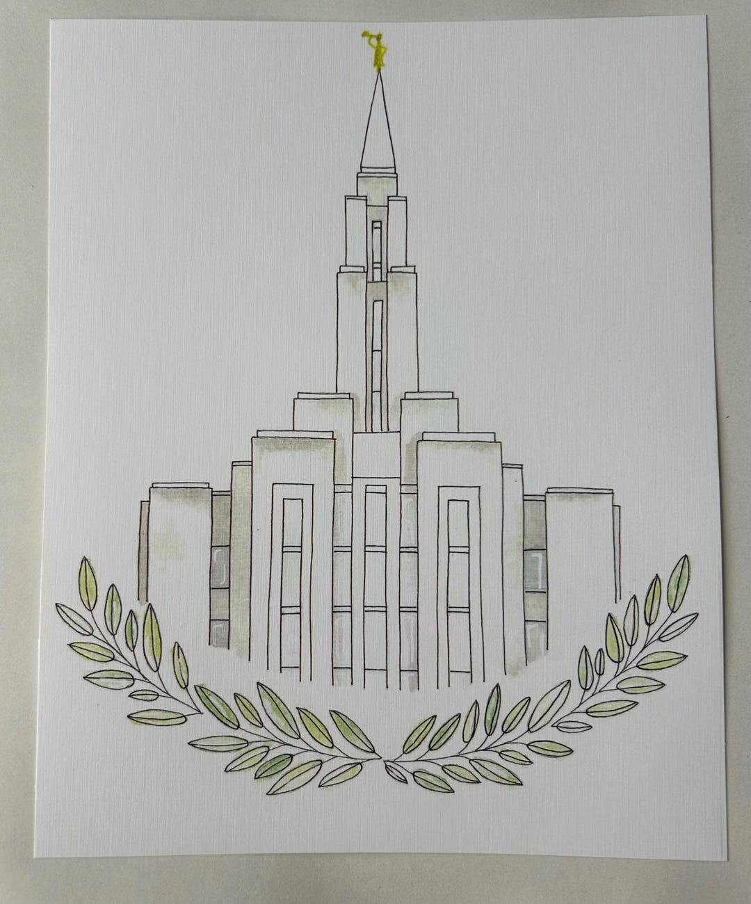 Oquirrh Mountain LDS Temple - Etsy